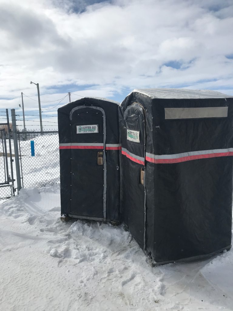 Insulated Portable Toilet Cover | Coles Covers, Winnipeg, MB